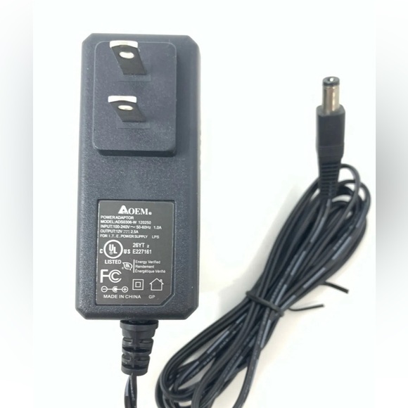 Other | Aoem Power Adapter Ads306w 120250 100240v 5060hz 1a 12v 25a ...